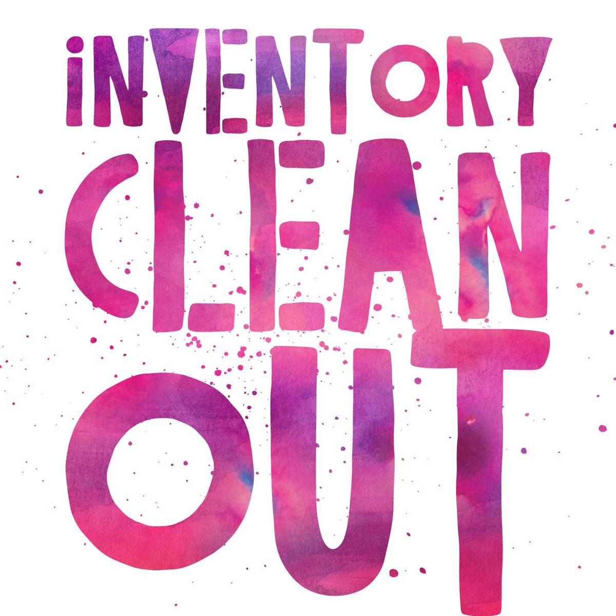 Inventory Clean Out – S-Quad Creations